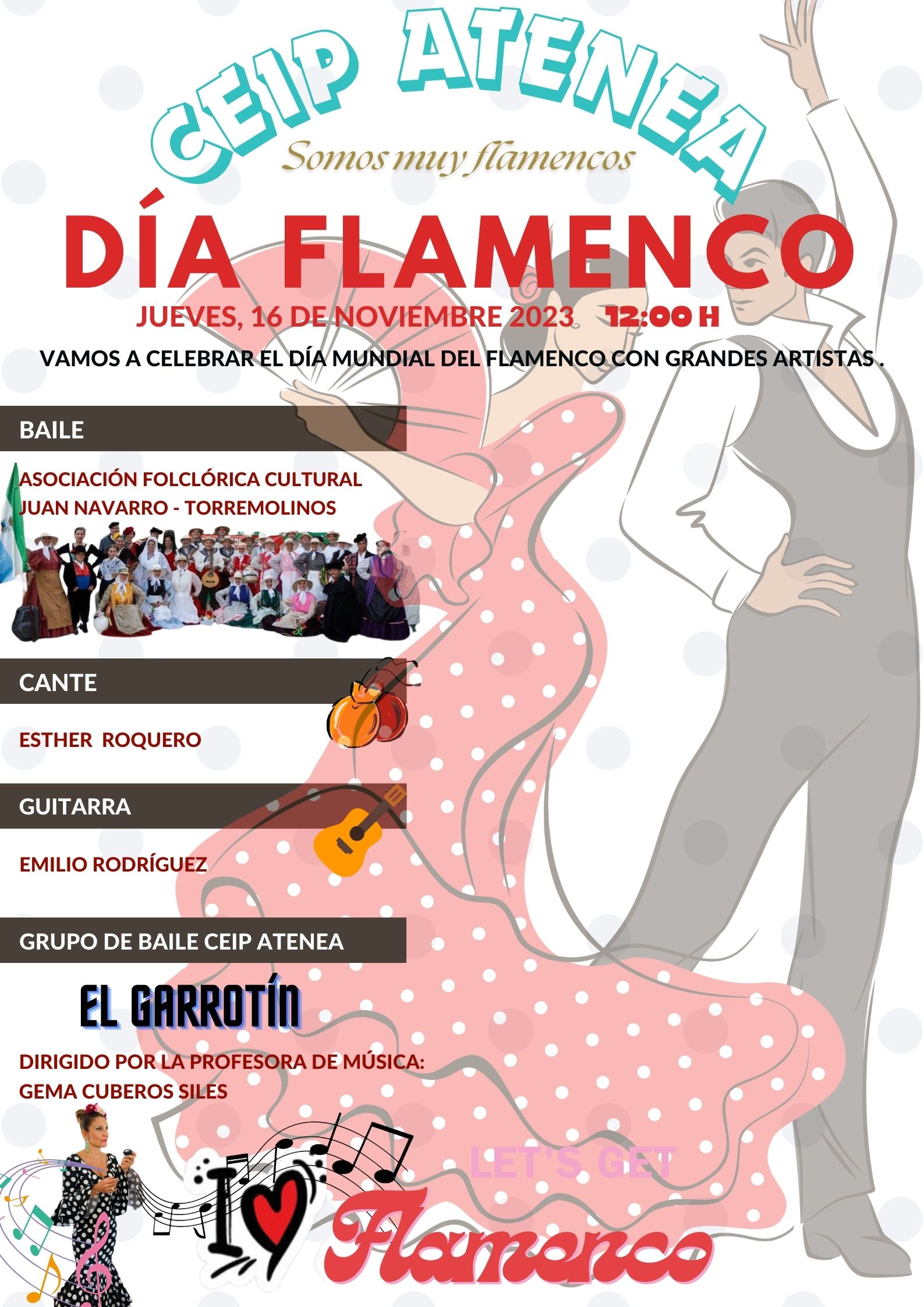 Día Mundial del flamenco – CEIP ATENEA